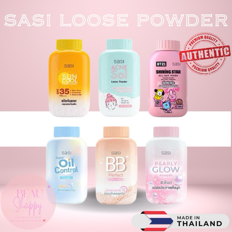 SASI ALL DAY LOOSE POWDER ORIGINAL FROM THAILAND AUTHENTIC! | Shopee ...