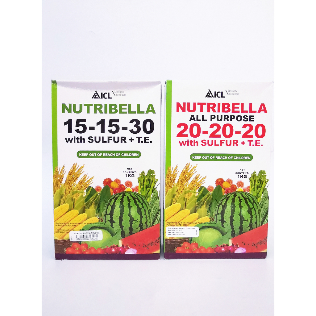 Nutribella 15-15-30 / 20-20-20 AICL 1kg | Shopee Philippines