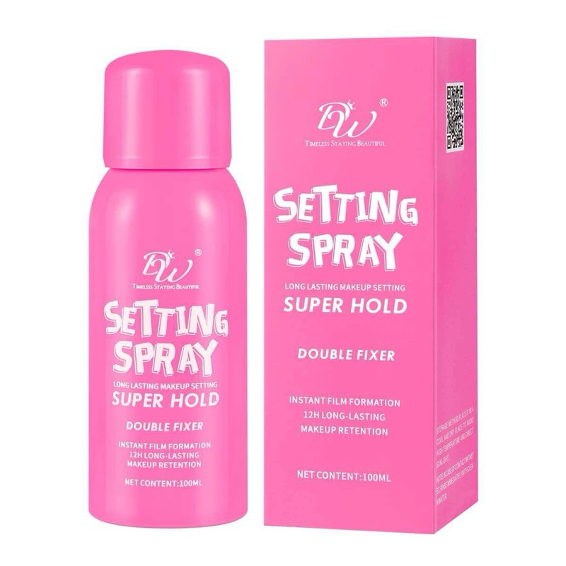DW Setting spray 12HR long lasting makeup setting super hold 100ml ...