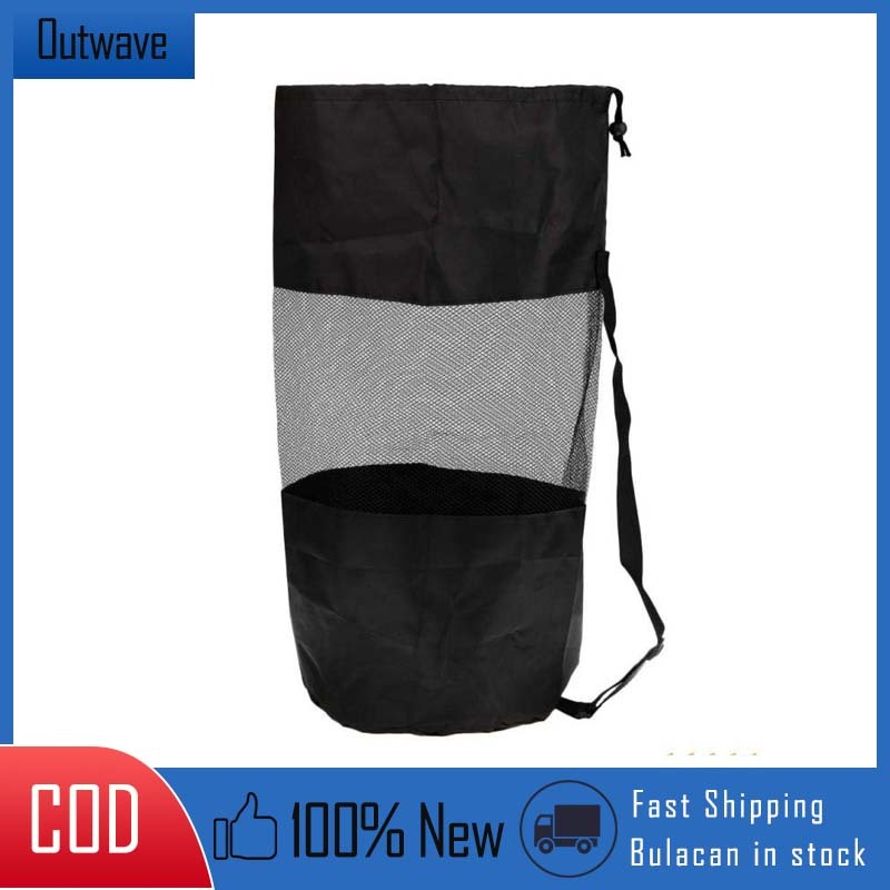 Scuba Dive Bag Snorkeling Drawstring Mesh Bag Dive Bag Heavy Duty Mesh ...