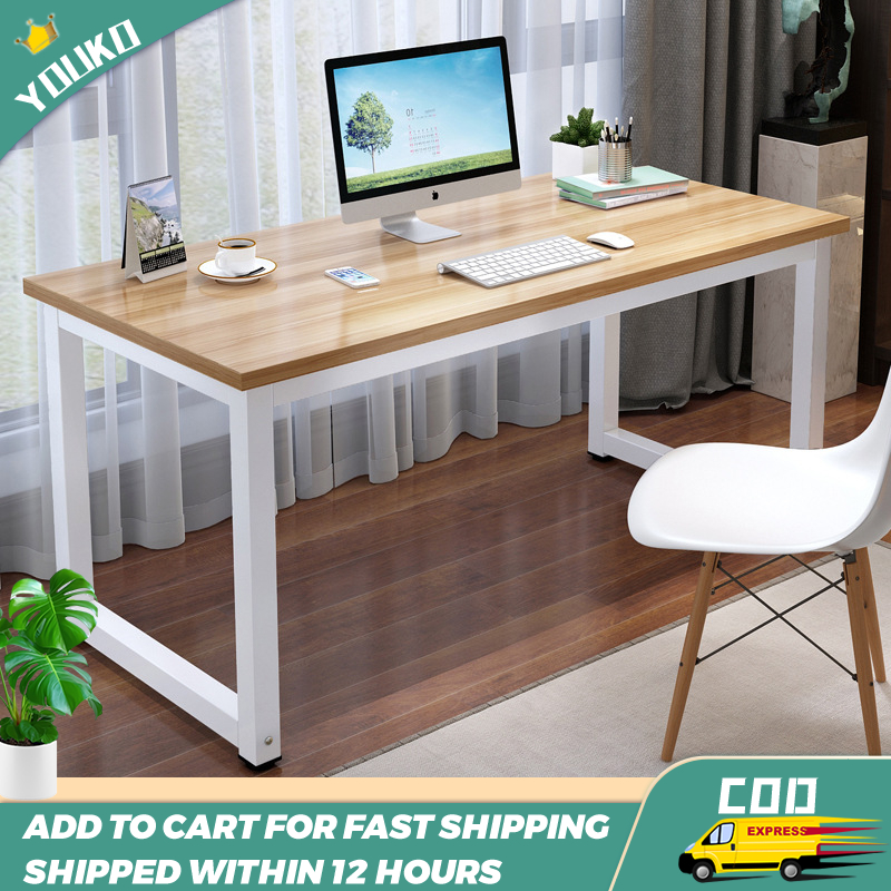 YOUKO Computer Table 80/120/140CM Gaming Table Office Table Study Table ...