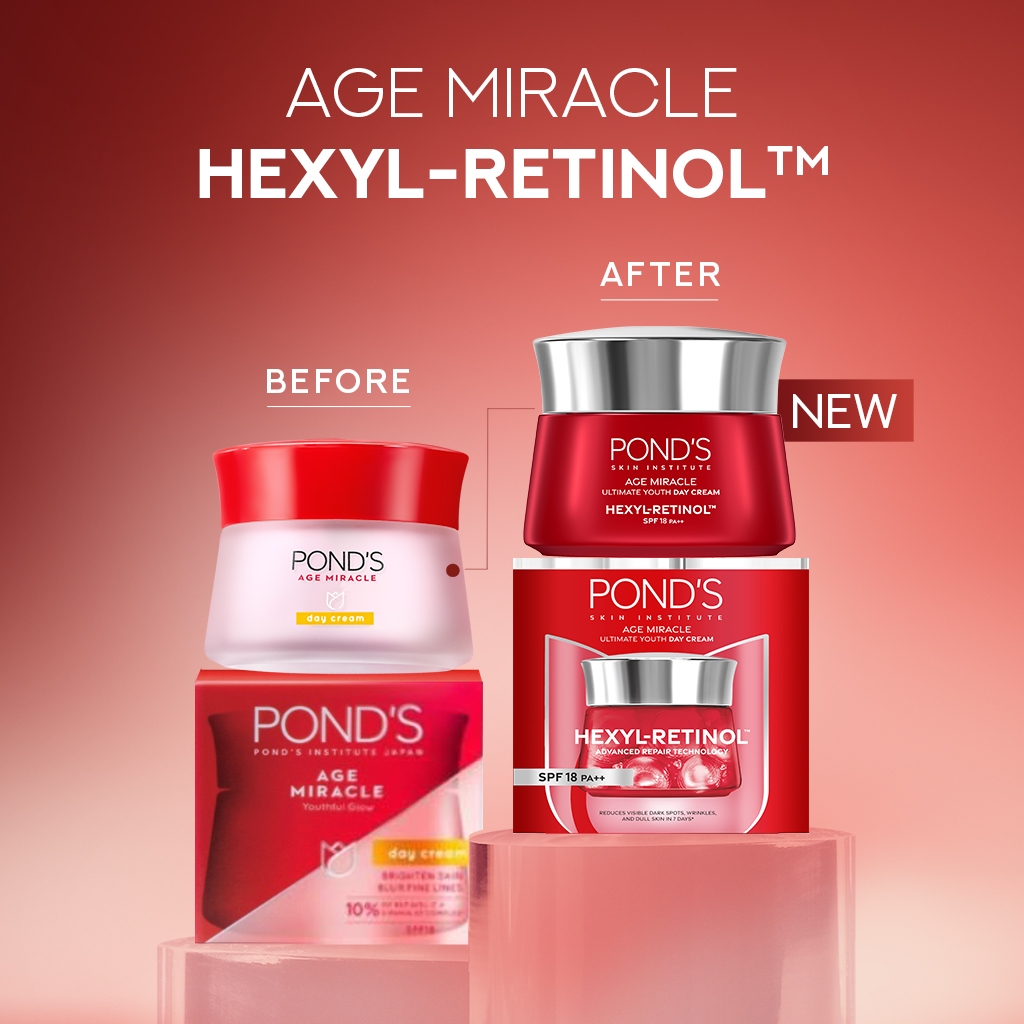 POND'S Age Miracle Ultimate Youth Mini Duo Anti Aging Cream (Day Cream ...