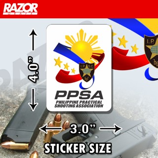 PPSA - NROI - IPSC Logo - Laminated Car Sticker for Gun Enthusiasts ...