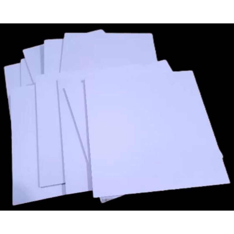 5/10 pcs. Sintra Board Hard / 3mm, 5mm / A5, A4 / White, Black | Shopee Philippines