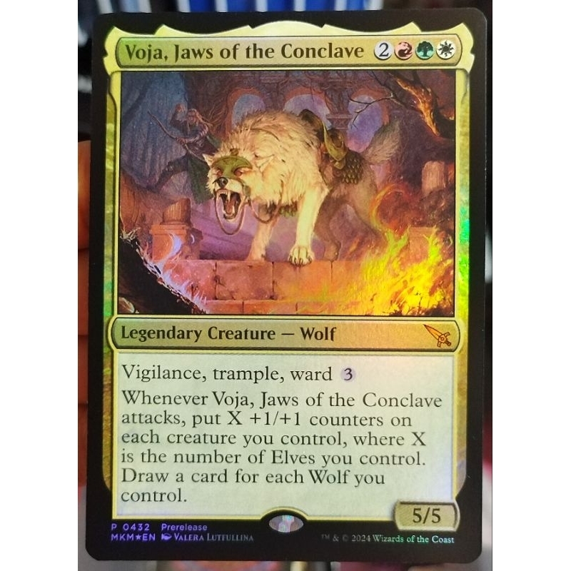 Voja, Jaws of the Conclave FOIL (Magic the gathering) | Shopee Philippines