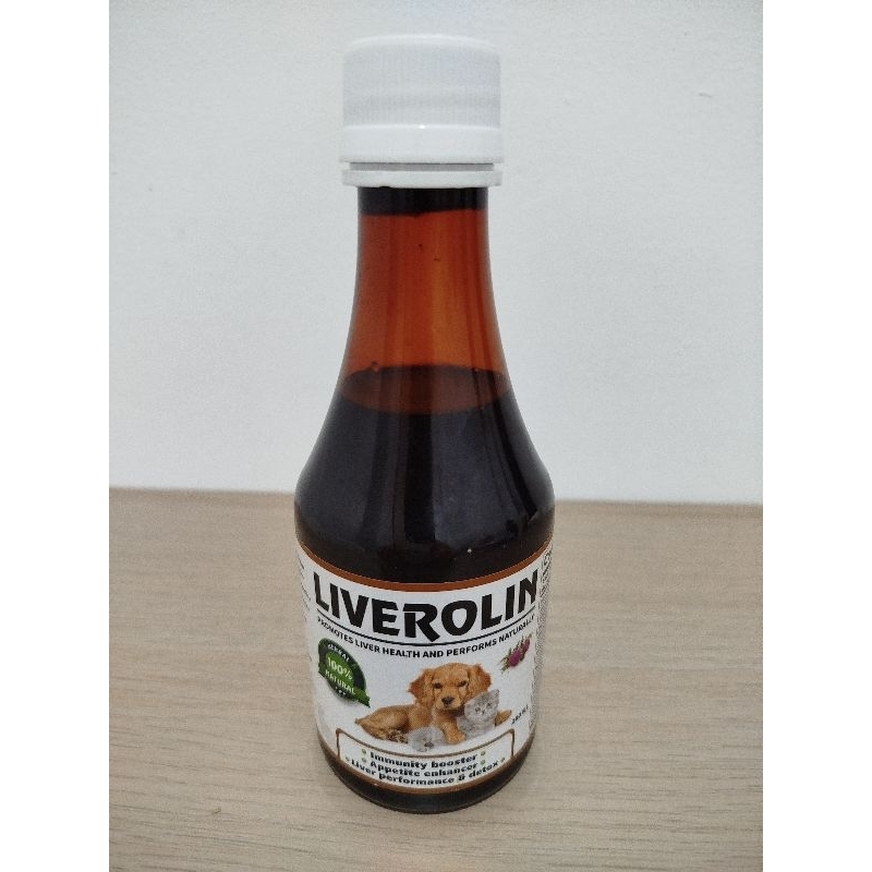 LIVEROLIN 200ml Liver Performance Booster with Silymarin | Shopee ...