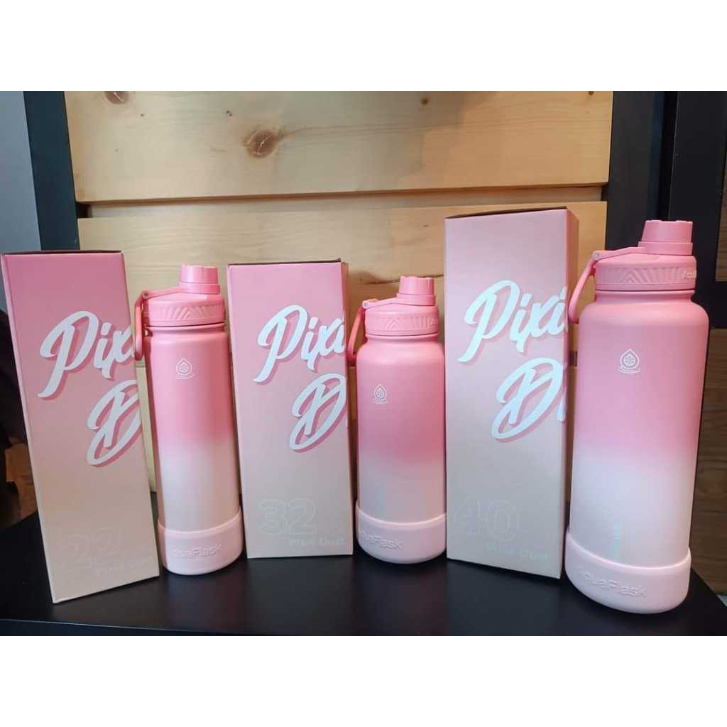 Aqua Flask Pixie Dust Wide mouth w/ spout lid Vacuum Insulated ...