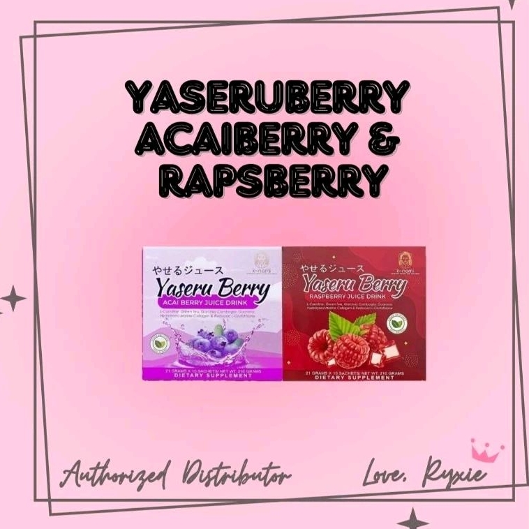 YASERUBERRY JUICE by Knami + Random FRE3B!E | Shopee Philippines