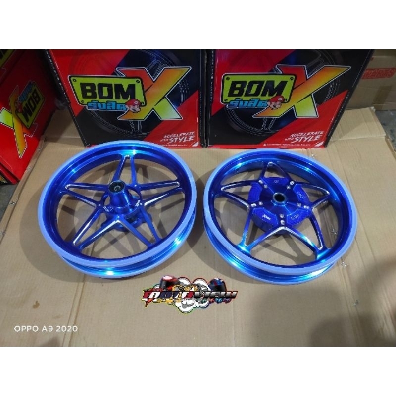 BOM RANGSIT CNC STAR MAGS 14s FOR AEROX V1/AEROX V2/ THAILAND MADE ...
