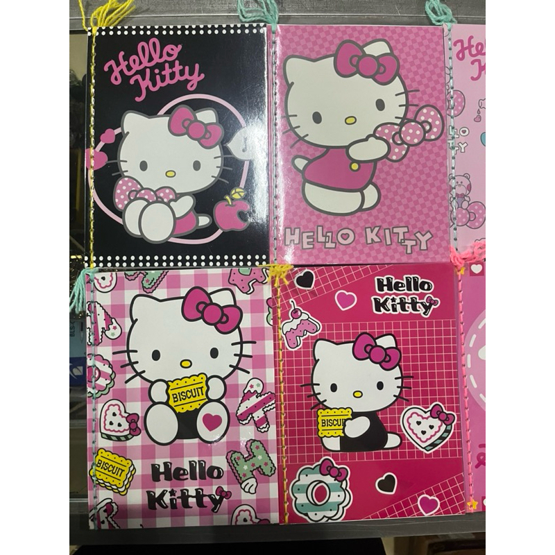 HELLO KITTY - NOTEBOOK WITH YARN & COVER | Shopee Philippines