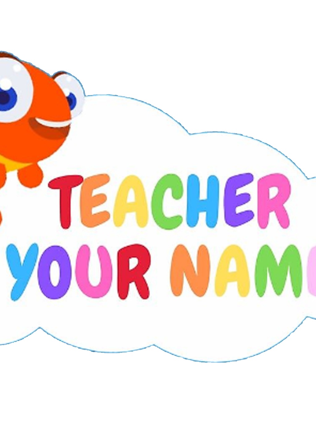 ESL Palfish Logo and name of teacher laminated | Shopee Philippines