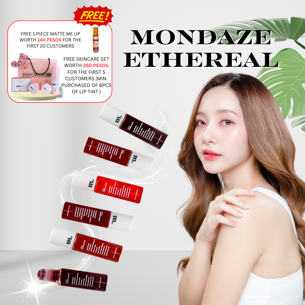 Mondaze Ethereal | Lip and Cheek Tint Roller Packaging 10ml | Shopee ...