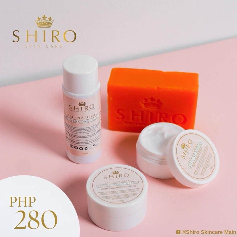 SHIRO SKINCARE REJUVINATING SET | Shopee Philippines