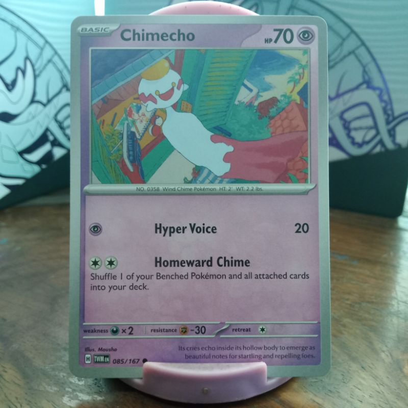 Chimecho - 85/167 - Common Twilight Masquerade Pokemon TCG | Shopee ...
