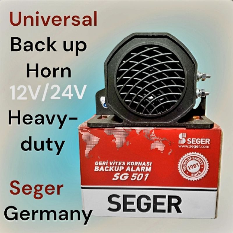 Universal Back up Horn 12v-24v heavy duty SEGER Germany | Shopee ...
