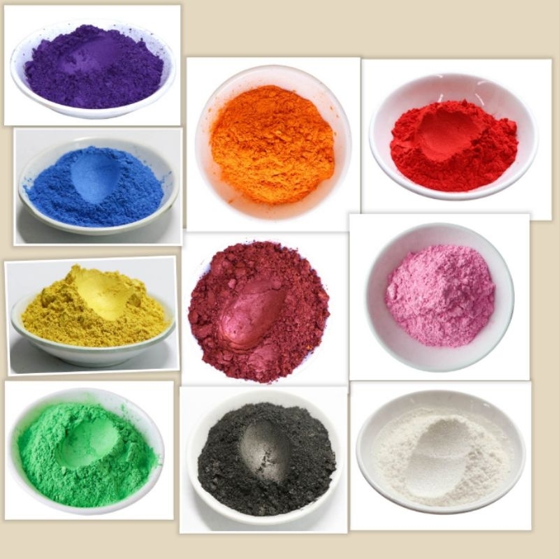 Mica Powder Cosmetic Grade. Choose 3 colors for 100 pesos | Shopee ...