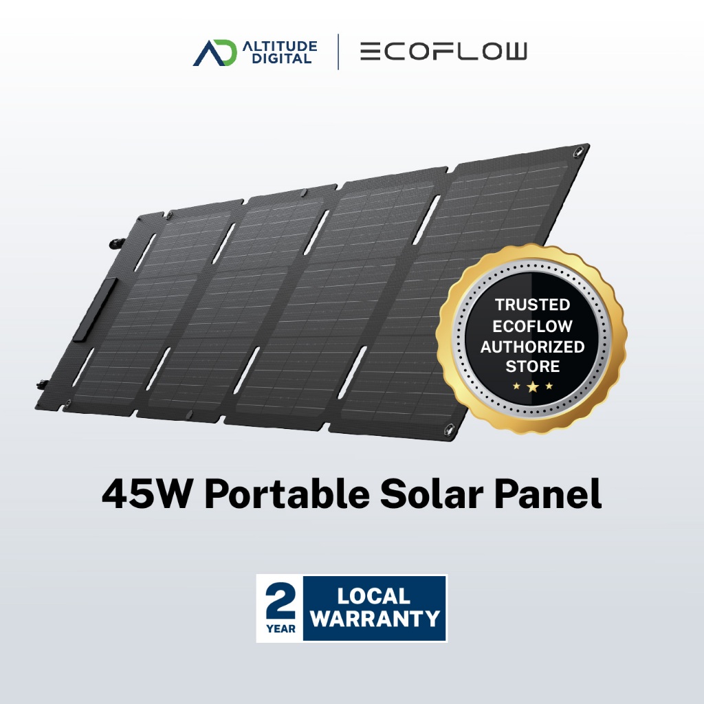EcoFlow 45W Portable Solar Panel Waterproof | Shopee Philippines