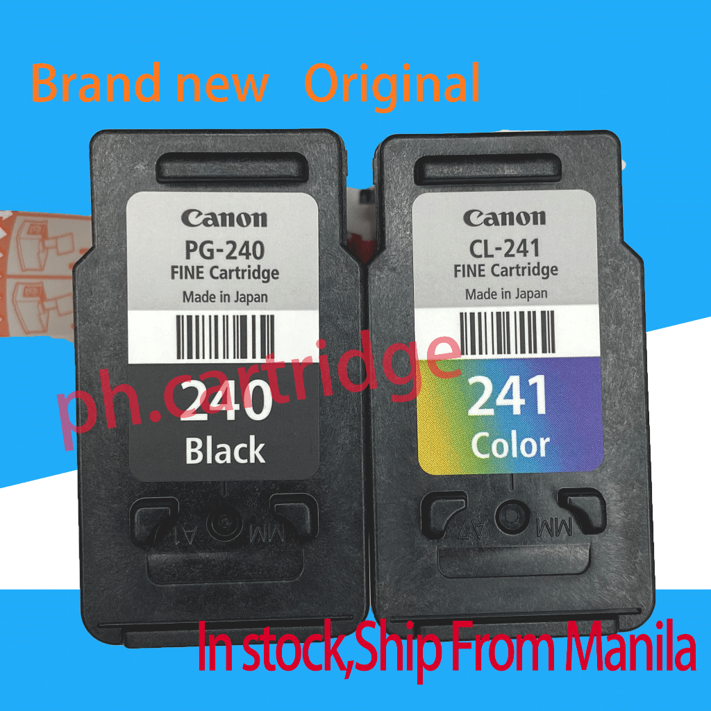 Original Canon PG240 ink cartridge black CL241 color compatible for ...