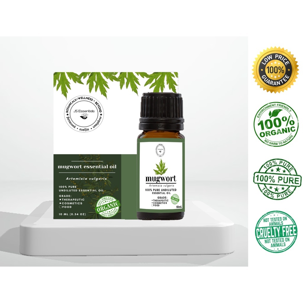 Mugwort Essential Oil (100% Pure - Undiluted - Organic - Cosmetics ...