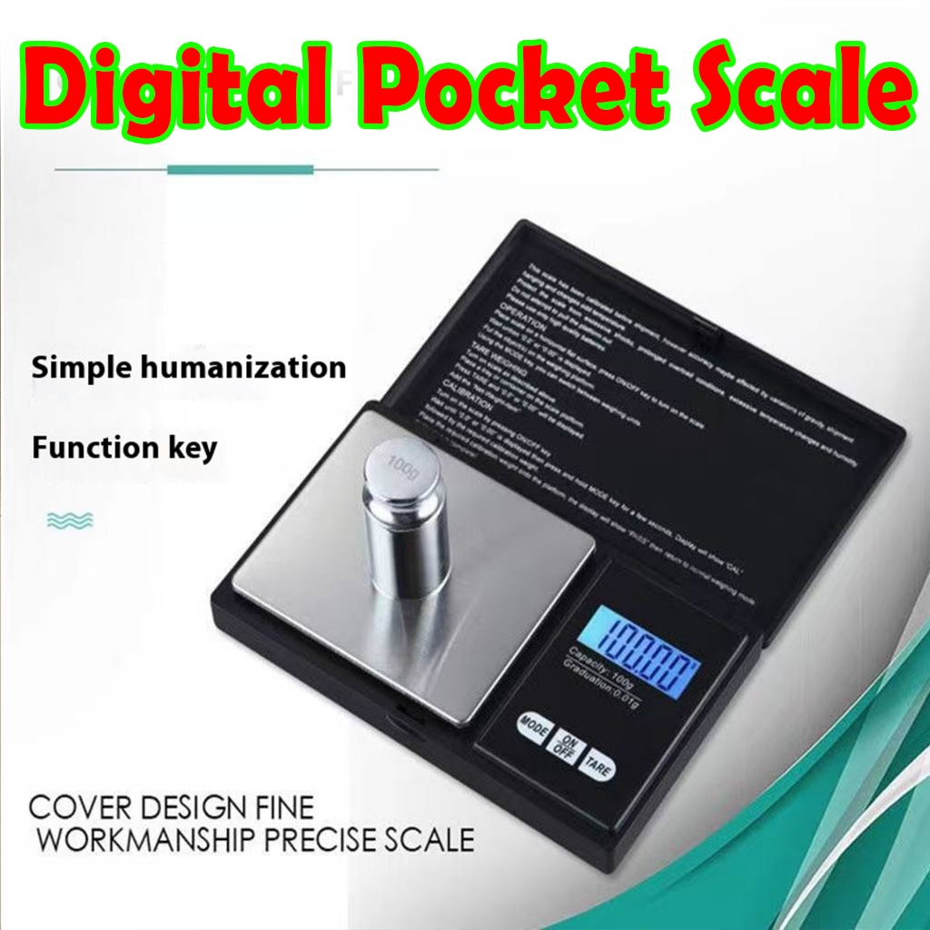 Digital Pocket Scale Precision 200g/0.01g 1000g/0.1g Small Digital Scale Gram Ounce Jewelry ...