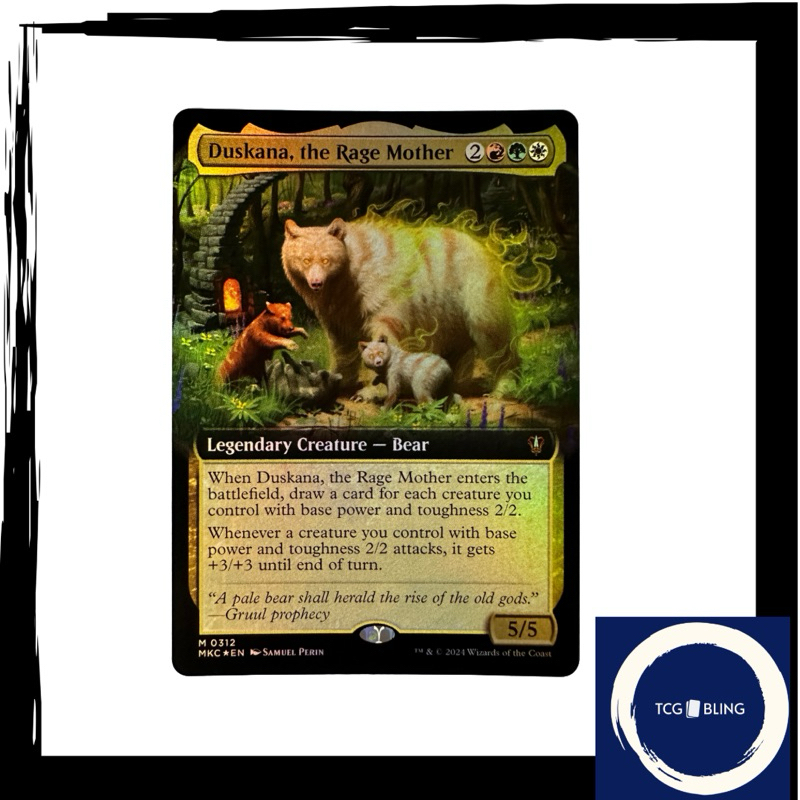 Duskana, the Rage Mother MTG - MKM (Extended Art) FOIL | Shopee Philippines