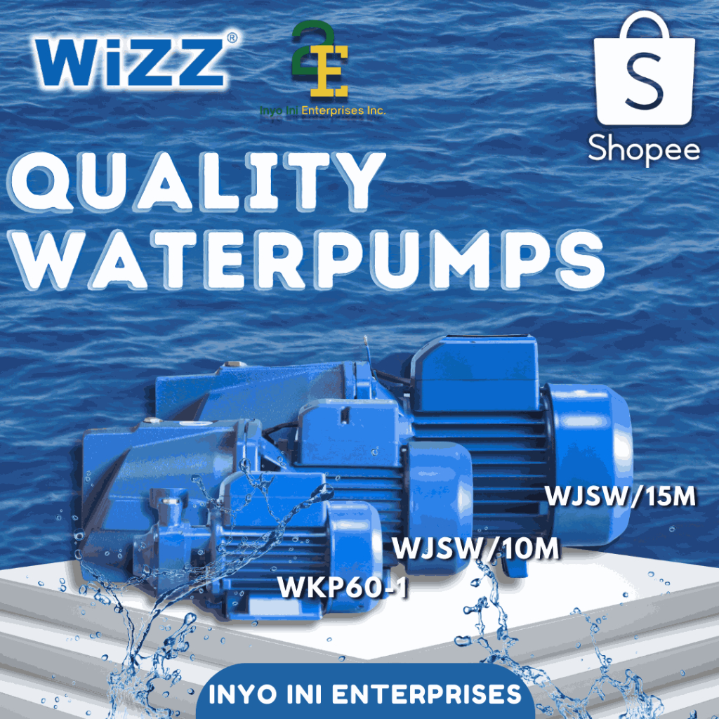 WIZZ Heavy Duty Self-Priming Jet Booster Pump – 0.5HP, 1HP, 1.5HP | Peripheral Water Pump ...