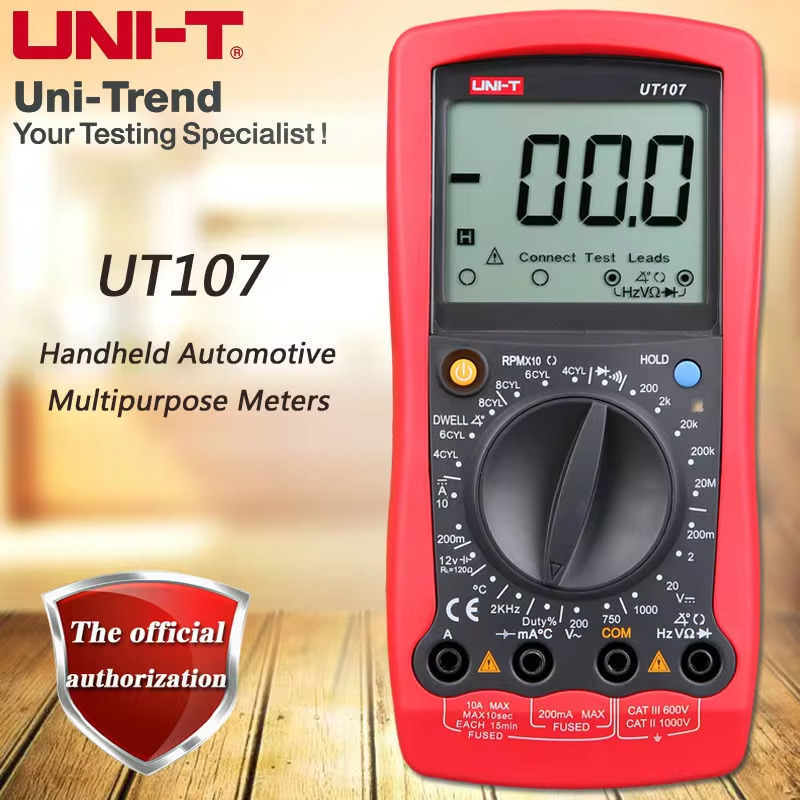 UNI-T UT61E Digital Multimeter True rms Auto Range UT61B/C/D/E AC DC Meter Data Hold Multimetro ...