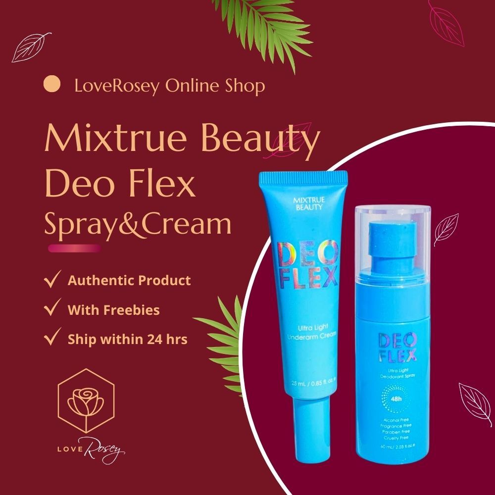Mixtrue Beauty - Deoflex Ultra Light Underarm Spray and Cream SET ...