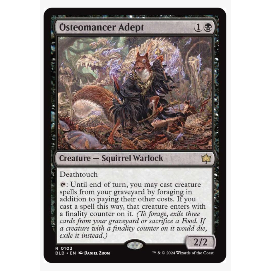 Osteomancer Adept - Bloomburrow (BLB) | Shopee Philippines