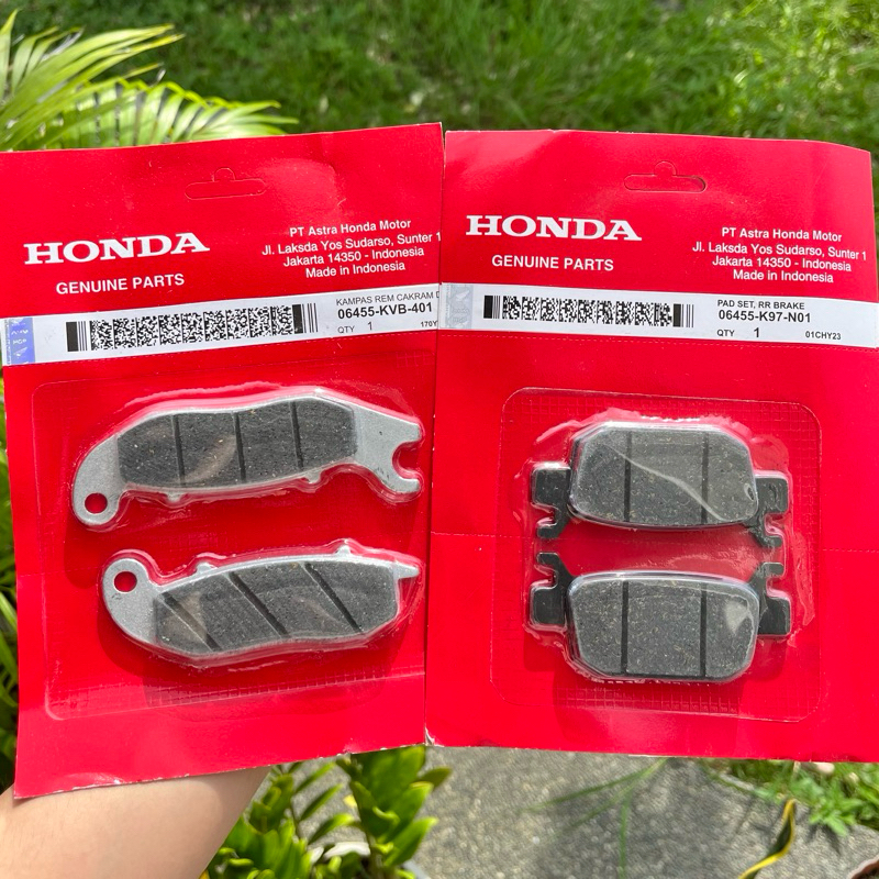 Honda ADV 150 / ADV 160 Brake Pads (Front & Rear) | Shopee Philippines