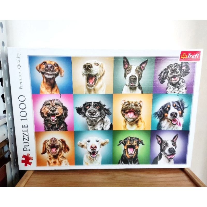 Trefl Assorted Funny Dog Pet Portraits 1000 pieces Premium Quality ...