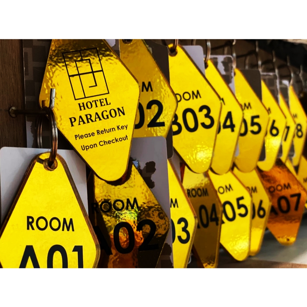 Custom Designed |home room key| hotel key | luggage tag | guest key ...
