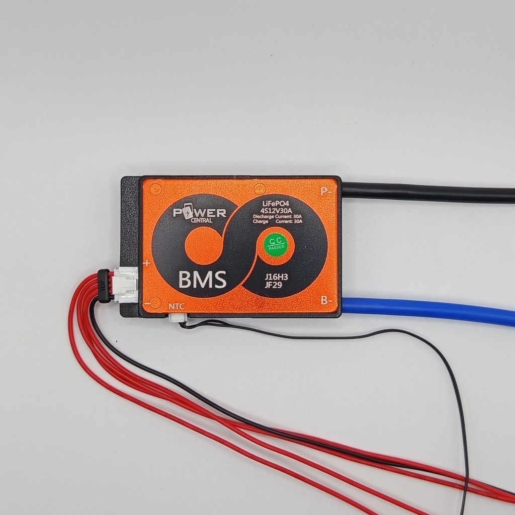 Power Central lifepo4 BMS 12v 24v 36v 48v 30a 60a 100a 4s 8s 12s 16s 3 ...