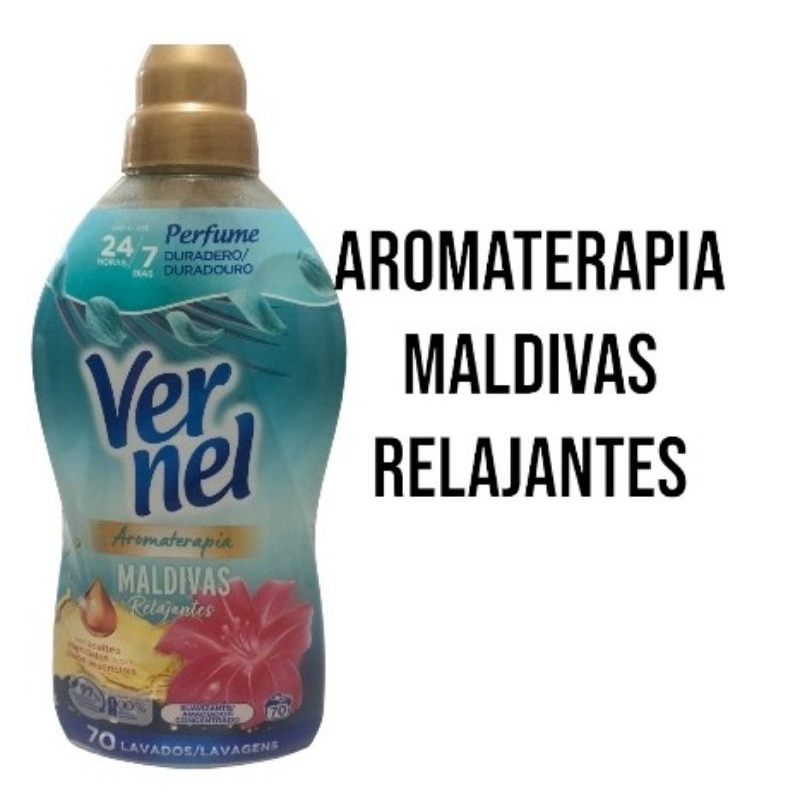 Vernel Fabric Softener Aromaterapia Maldivas Relajantes 70 LAVADOS ...
