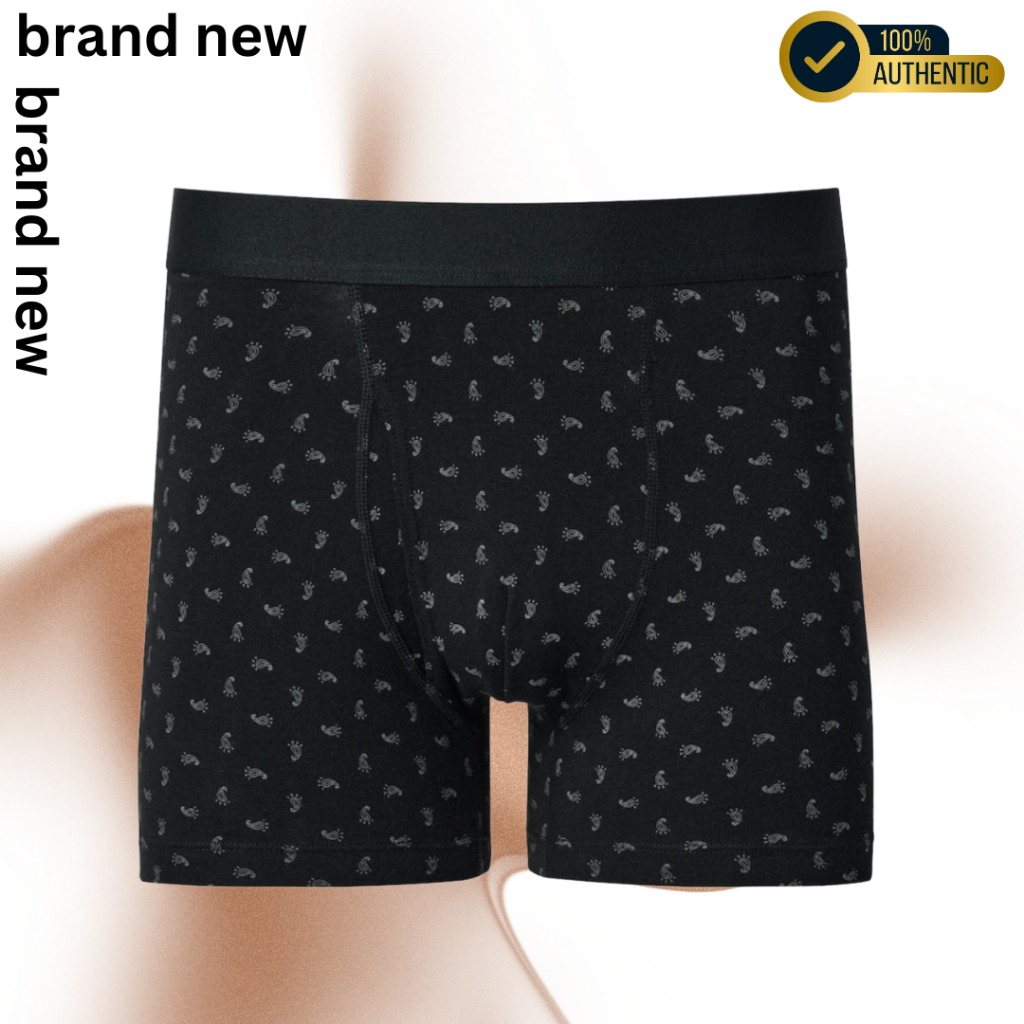 BRAND NEW!!! Uniqlo Authentic Boxer Briefs Cotton Printed Boxer Briefs ...