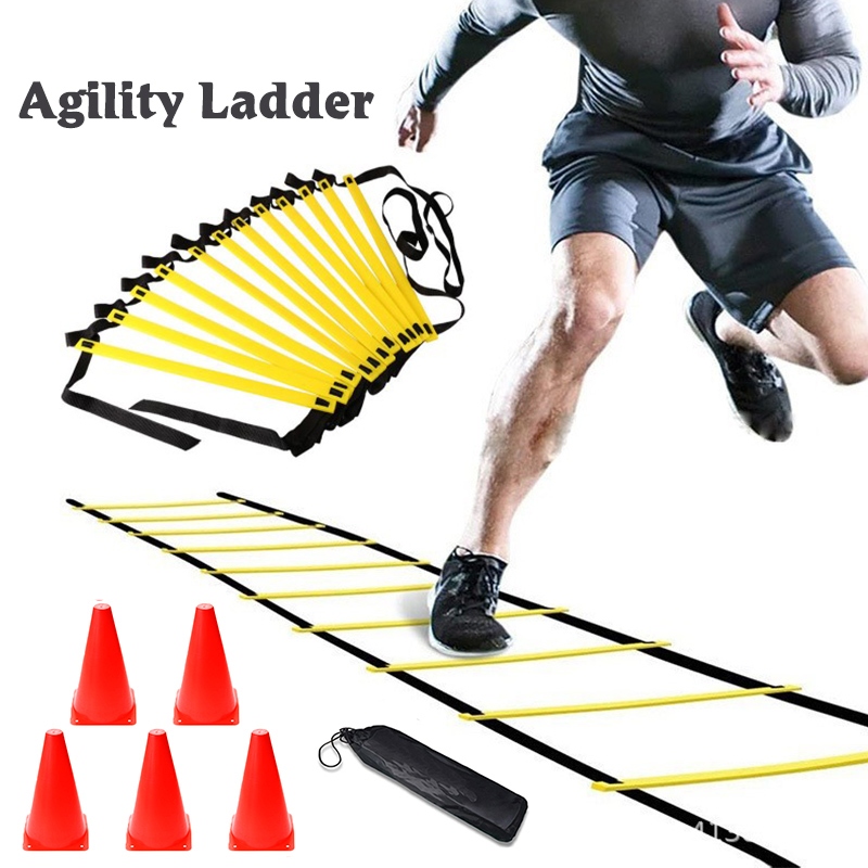 Agility Ladder Agility Training Ladder Speed with Carrying Bag Speed ...