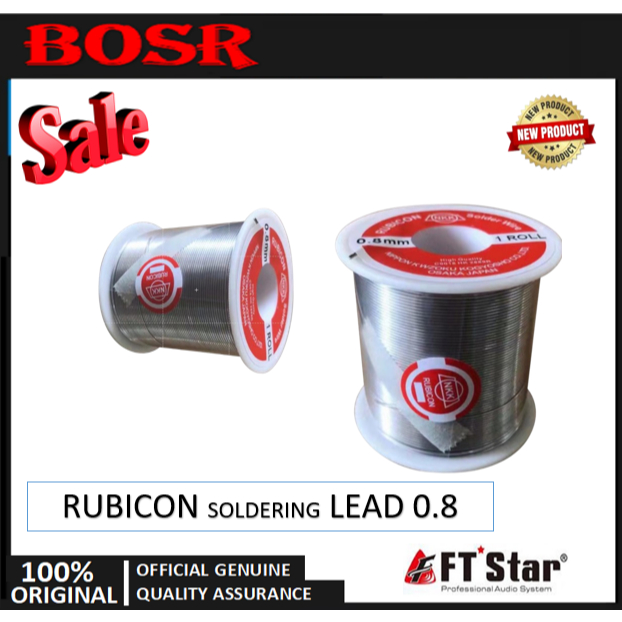 Rubicon Soldering Lead 60/40 0.8m/m 60 40 Osaka Japan | Shopee Philippines