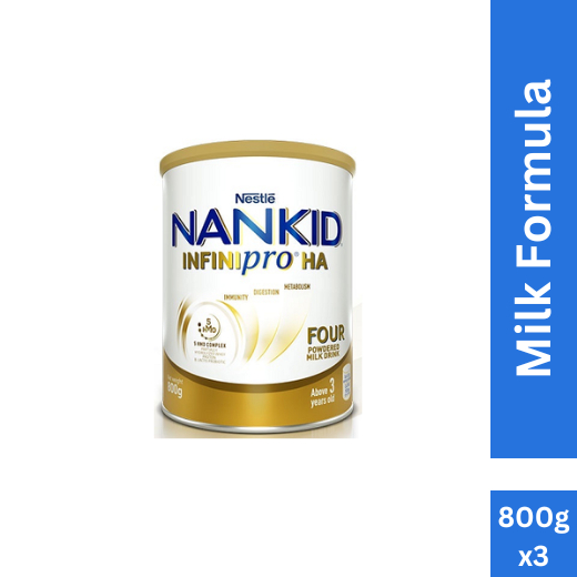 NANKID Infinipro HA Four Powdered Milk For Children Above 3 Years Old ...