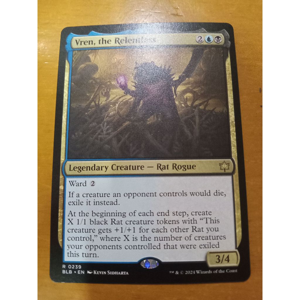 MTG Vren, the Relentless Rare BLB Bloomburrow Magic the Gathering ...
