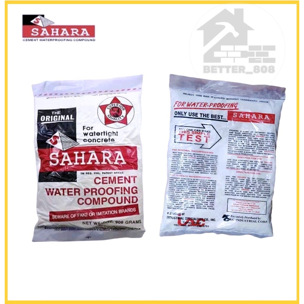 SAHARA Cement Waterproofing Compound | Shopee Philippines