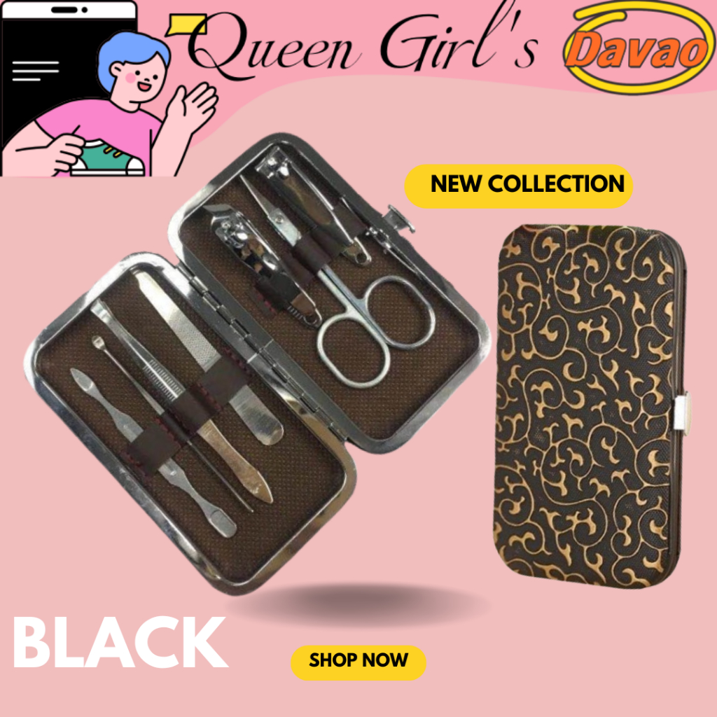 Queen Girl's Manicure Set Nail Clipper Set Stainless (Davao) | Shopee ...