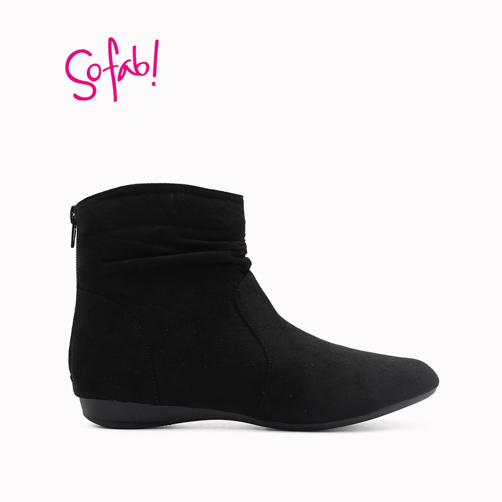 Sofab! Katalina Flat Boots | Shopee Philippines