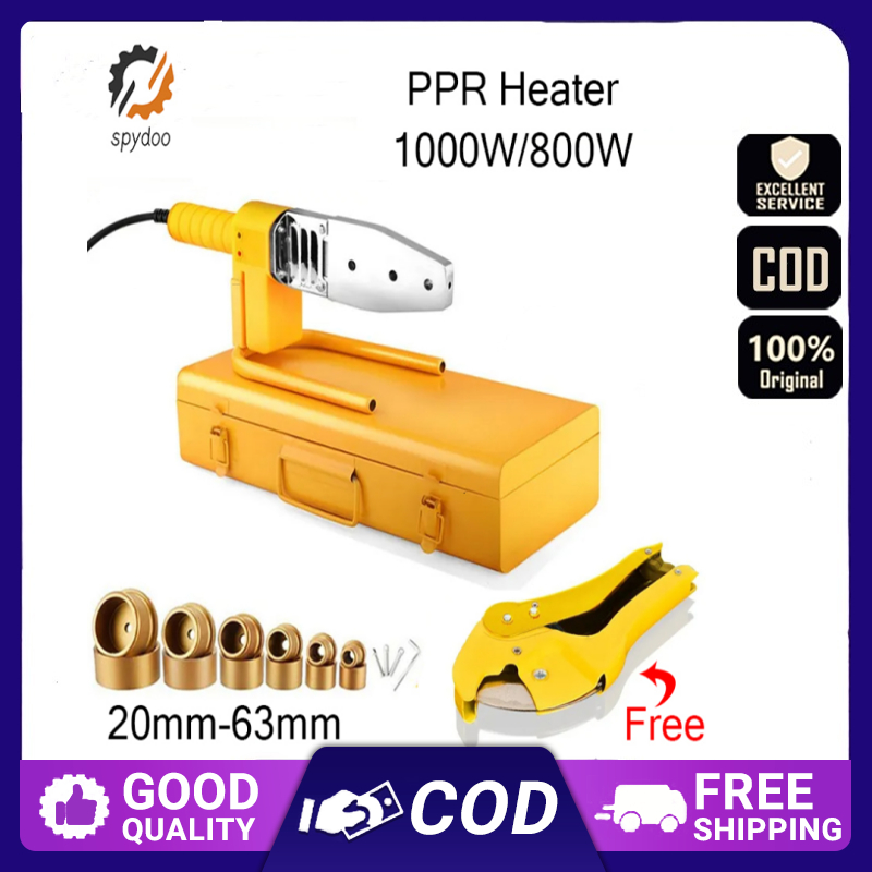 1000W PPR Heater Fusion Machine 20mm-63mm Plastic Pipes Welding Machine ...