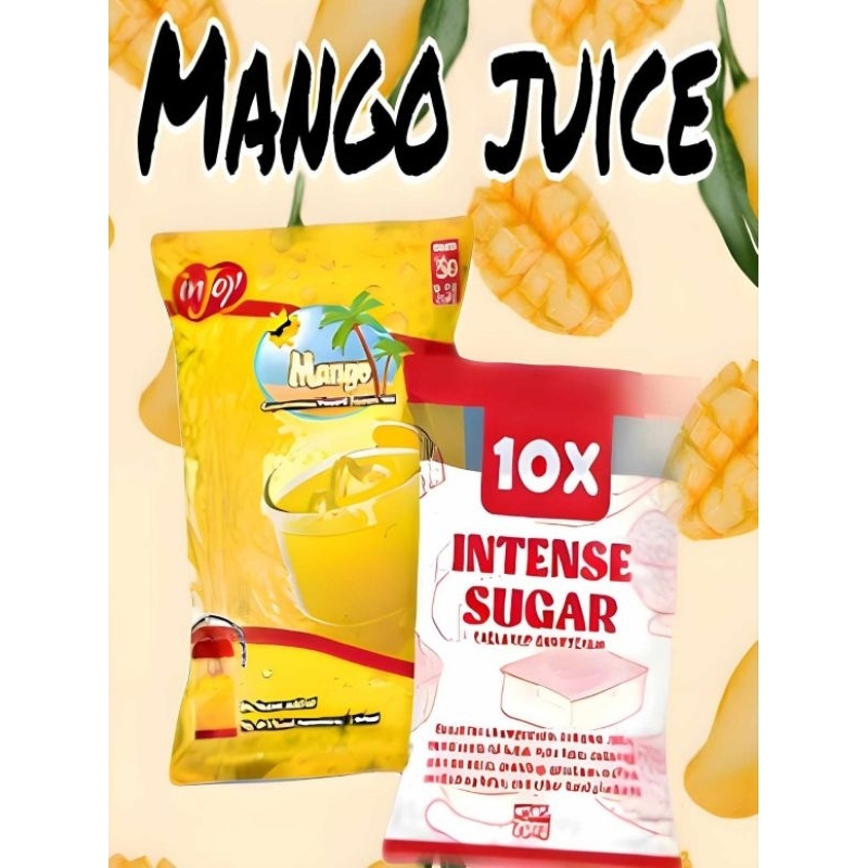Injoy Mango concentrated Juice Palamig Powder 200g w/ intense Sugar ...