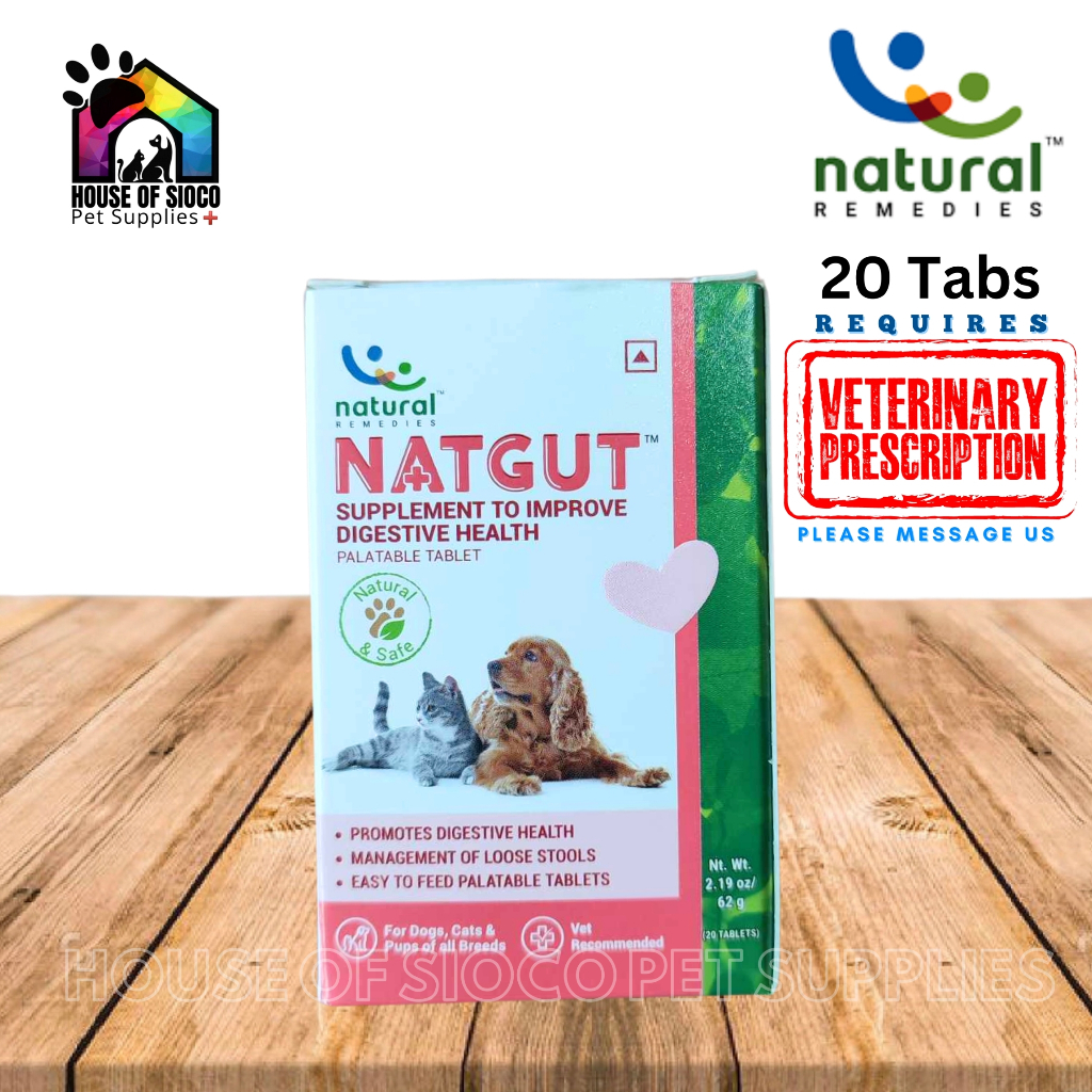 Natural Remedies Natgut Supplement Tablet (20 Tabs/Box) (PRESCRIPTION ...
