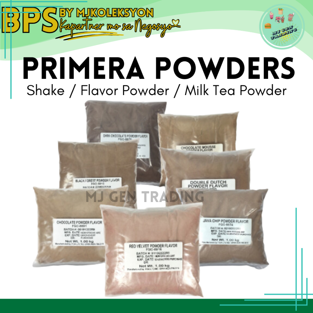 Primera Powder Shake/ Milk Tea Frappe/ Flavor Powder/ MilkTea Powder ...