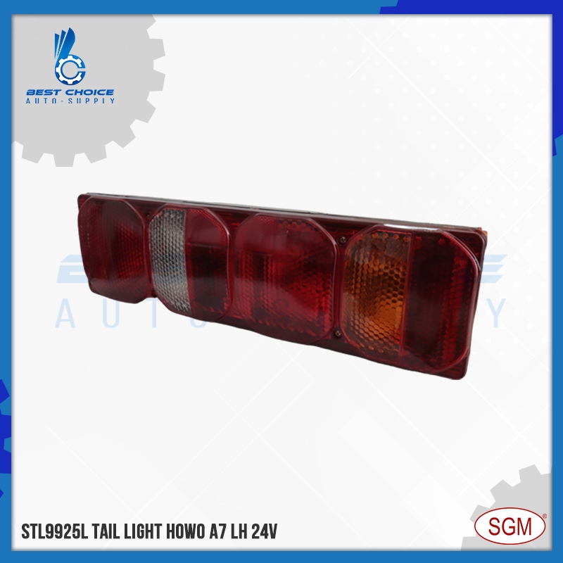 HOWO A7 RH LH 24V WG9925810001 / WG9925810002 SGM TAIL LIGHT STL9925 ...