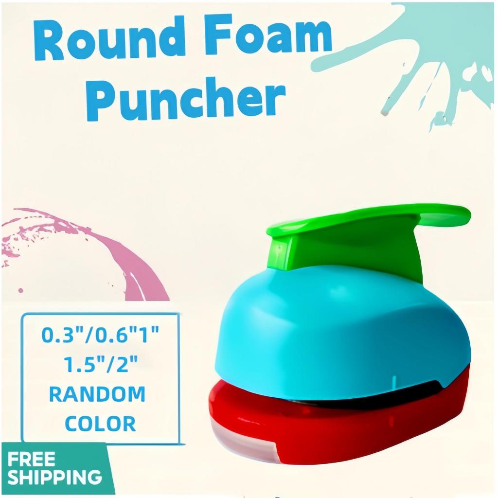 Circle Puncher for DIY and Scrapbooking Round Foam Puncher and ...