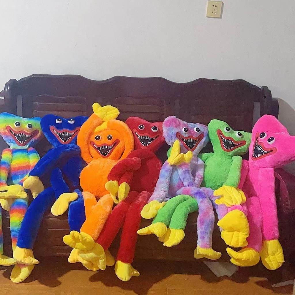 (Take 1 Poppy Chain) 40CM Huggy Wuggy Plush Toys for Kids Stuffed Huggy ...