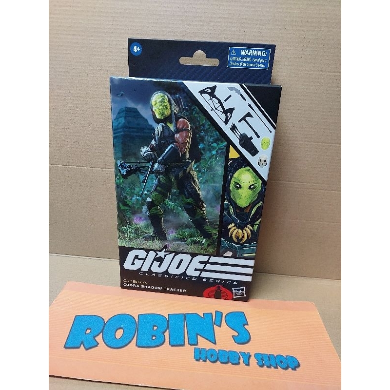 Hasbro GI Joe Classified Cobra Shadow Tracker sealed | Shopee Philippines